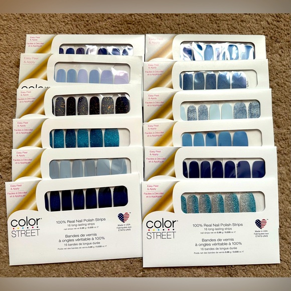 Color Street | Makeup | Color Street Blue Sets | Poshmark